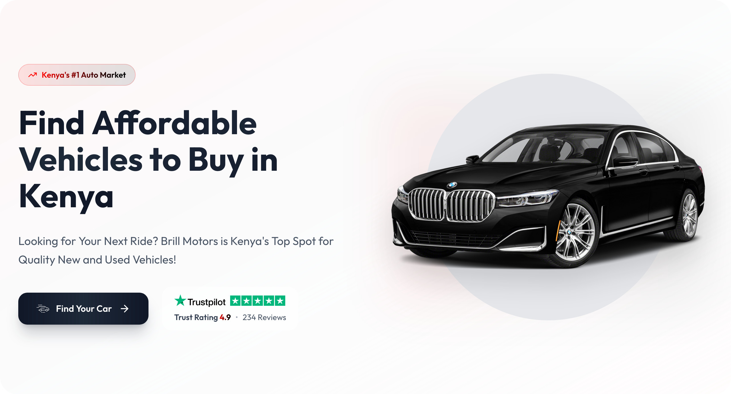 Brill Motors: Drive Your Dreams | Trusted Used Car Dealership in Kenya